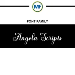 Angela Script: Free Font Download | MaisFontes
