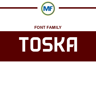 Toska Font Family: Free Download | MaisFontes