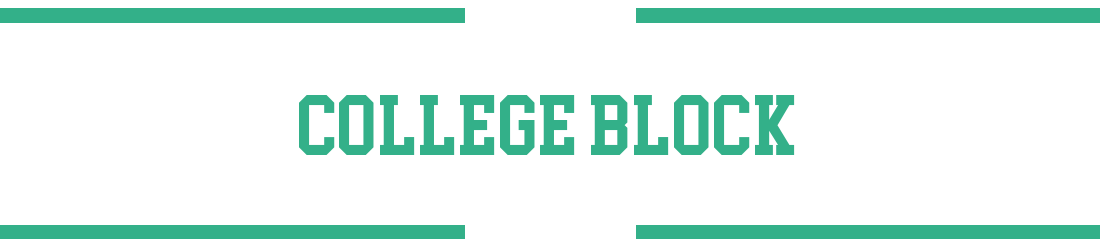 College Block: Free Font Download | MaisFontes