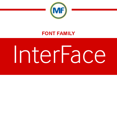 InterFace Font Family: Download Free | MaisFontes