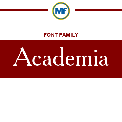 Download Academia Fonts | MaisFontes