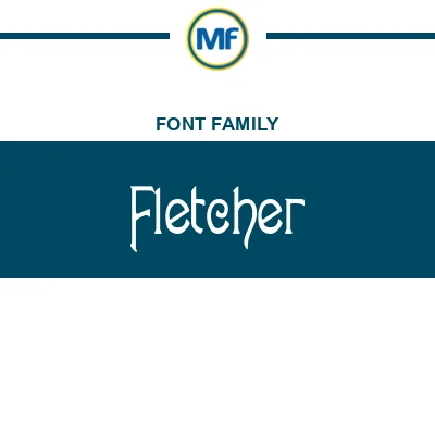 Download Fletcher Fonts | MaisFontes