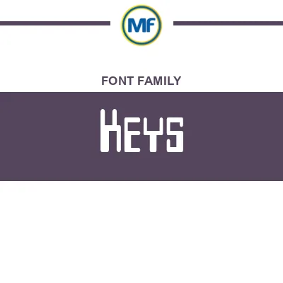 Download Keys Fonts | MaisFontes