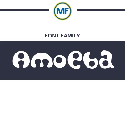 Amoeba Font Family: Download Free | MaisFontes