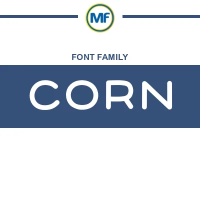 Corn Font Family: Download Free | MaisFontes
