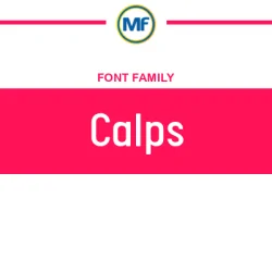 Calps Regular Font: Free Download | MaisFontes