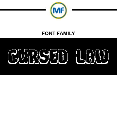 Cursed Law Font Family: Download Free | MaisFontes