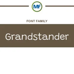 Grandstander Bold: Download Free Font | MaisFontes