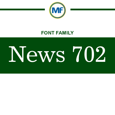 Download News 702 Fonts | MaisFontes