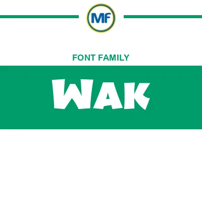 Download Wak Fonts | MaisFontes