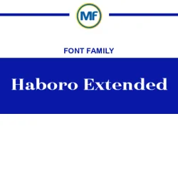 Haboro Extended Bold Font: Free Download | MaisFontes