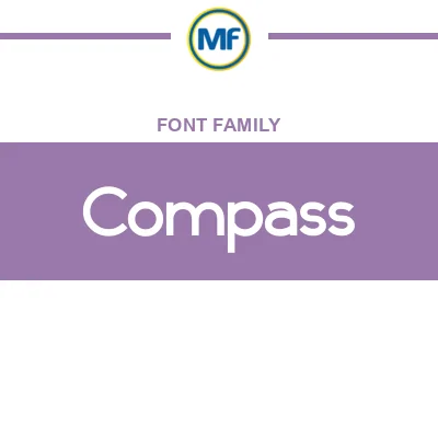 Compass Font Family: Download Free | MaisFontes