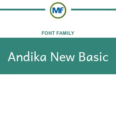 Download Andika New Basic Fonts | MaisFontes