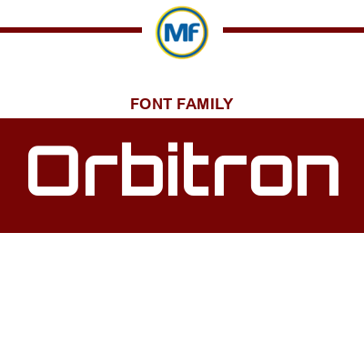 Download Orbitron Fonts (Google Fonts) | MaisFontes