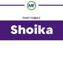 Shoika Bold Font: Free Download | MaisFontes