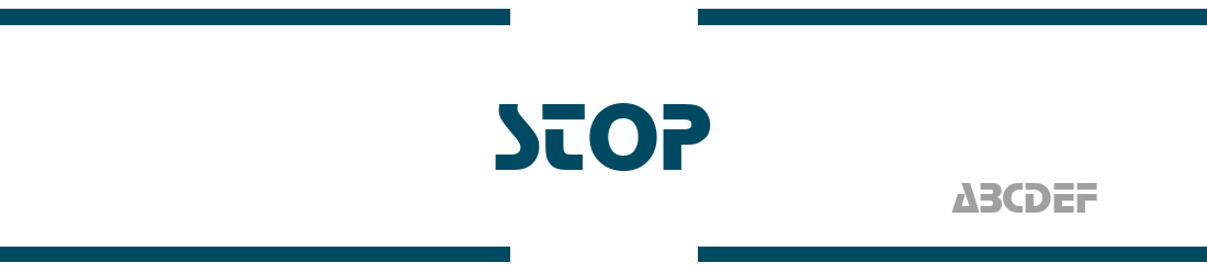 Stop Regular Font: Free Download | MaisFontes