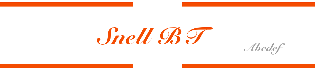 Snell BT: Free Font Download | MaisFontes