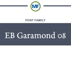 EB Garamond 08 Regular: Free Font Download | MaisFontes