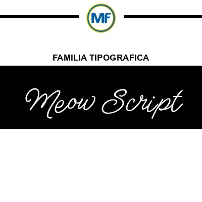 Descargar Fuentes Meow Script (Google Fonts) | MaisFontes