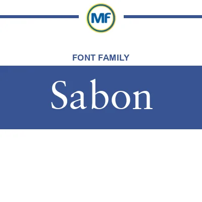 Download Sabon Fonts | MaisFontes