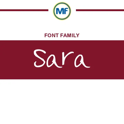 Download Pea Sara Fonts | MaisFontes