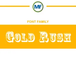 Gold Rush Extended: Free Font Download | MaisFontes