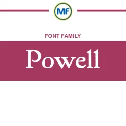 LTC Powell W01: Free Font Download | MaisFontes