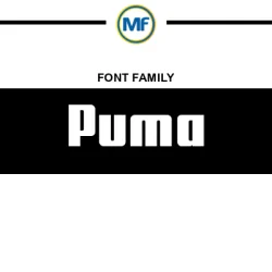 Puma: Free Font Download | MaisFontes