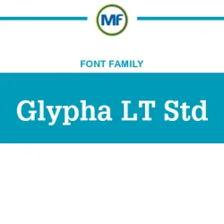 Glypha LT Std 65 Bold: Free Font Download | MaisFontes