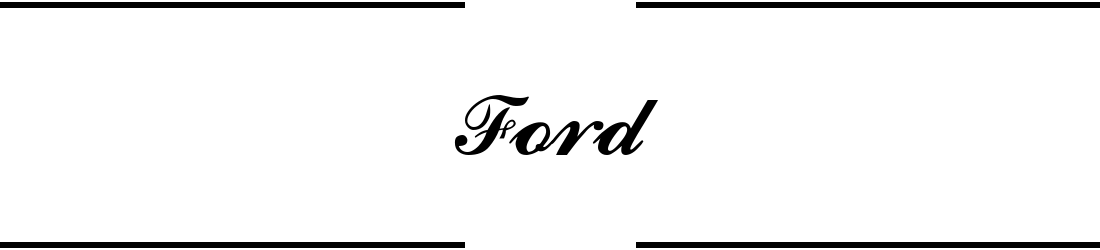Ford Car: Free Font Download | MaisFontes