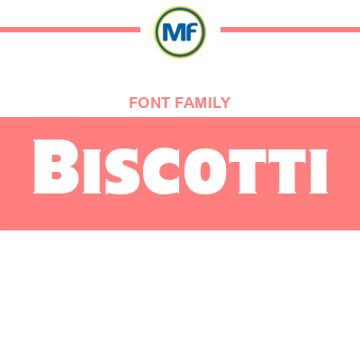 Download Biscotti Fonts | MaisFontes
