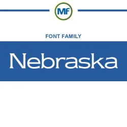 Nebraska Regular Font: Free Download | MaisFontes
