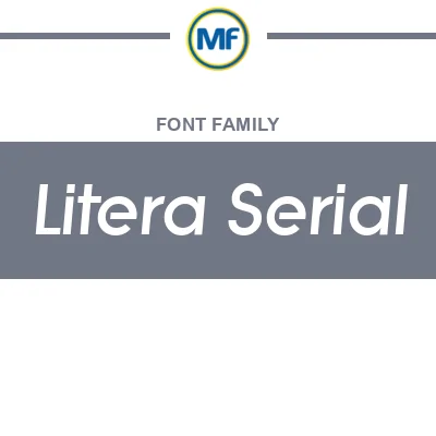 Download Litera Serial Fonts | MaisFontes