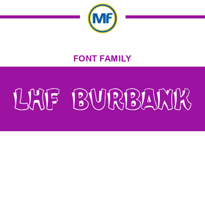 Download LHF Burbank Fonts | MaisFontes