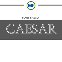 Caesar Regular: Free Font Download | MaisFontes
