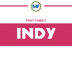Indy Extended Normal: Free Font Download | MaisFontes