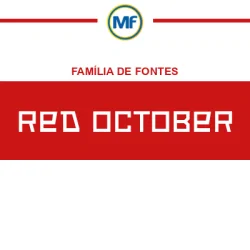 Red October Stencil: Baixar Fonte Grátis | MaisFontes
