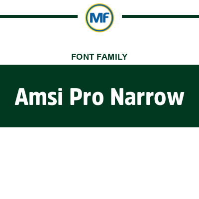 Download Amsi Pro Narrow Fonts | MaisFontes
