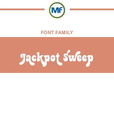Download Jackpot Sweep Fonts | MaisFontes