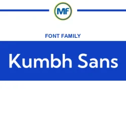Kumbh Sans ExtraBold Font: Free Download | MaisFontes