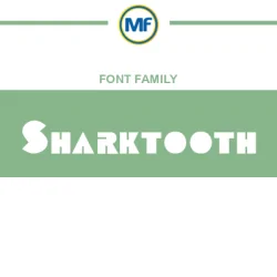 Sharktooth: Free Font Download | MaisFontes
