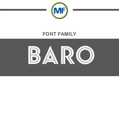 Download Baro Fonts | MaisFontes