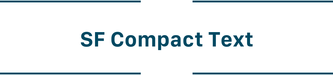 SF Compact Text G2 Regular: Free Font Download | MaisFontes