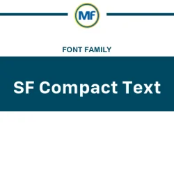 SF Compact Text Ultralight: Free Font Download | MaisFontes
