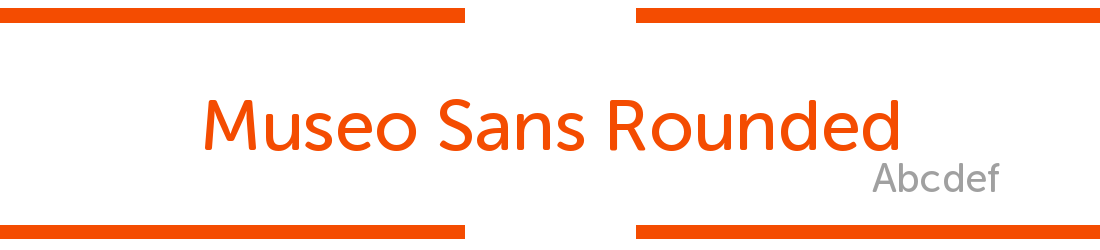 Museo Sans 900 Rounded: Free Font Download | MaisFontes