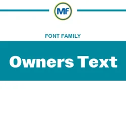 Owners Text Medium: Free Font Download | MaisFontes
