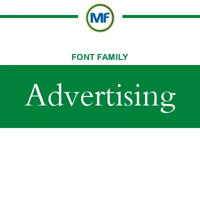 Download Advertising Fonts | MaisFontes