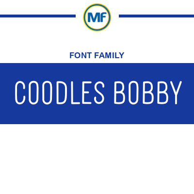 Download Coodles Bobby Fonts | MaisFontes
