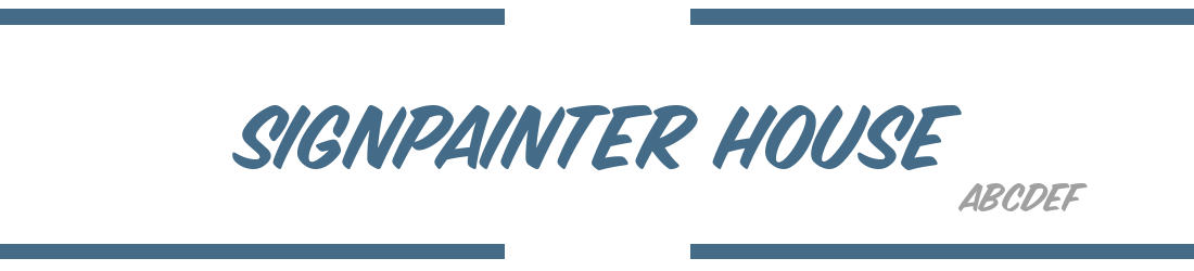 SignPainter House Script: Download Free Font | MaisFontes
