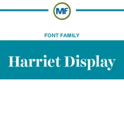 Harriet Display Bold: Free Font Download | MaisFontes